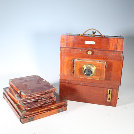 STUDIO CAMERA, Heinrich & Poulsen, Copenhagen, Denmark, early 20th ...