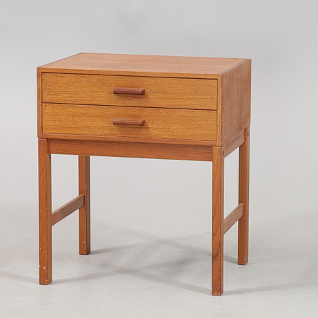 A 1960s teak telephone table/bedside table. Furniture - Other - Auctionet