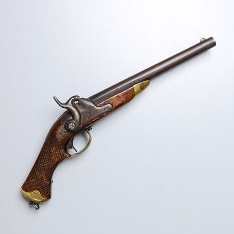 FLANKÖR PISTOL, M/1850, Carl Gustafs Stads Gevärsfaktori. Weapons ...