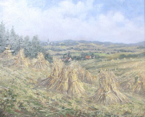 MEDARDUS KRUCHEN (DEUTSCHLAND, 1877-1957). MEDARDUS CROOK. 'Harvest ...