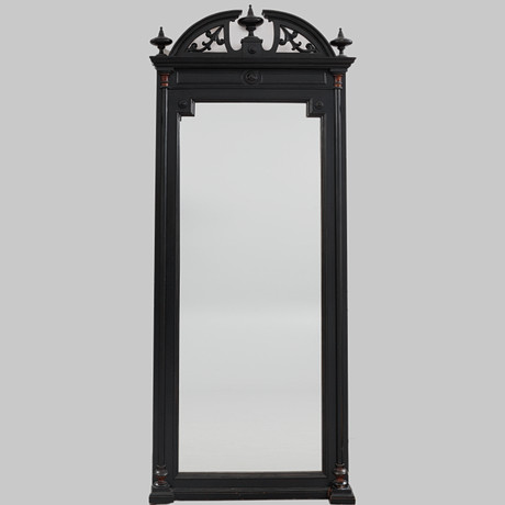 A late 19th century Neo-Renaissance mirror with console table ...
