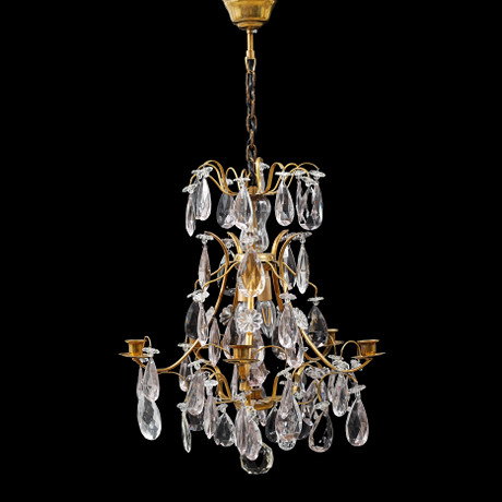 A rococo ceiling chandelier, 20th century. Lighting & Lamps ...