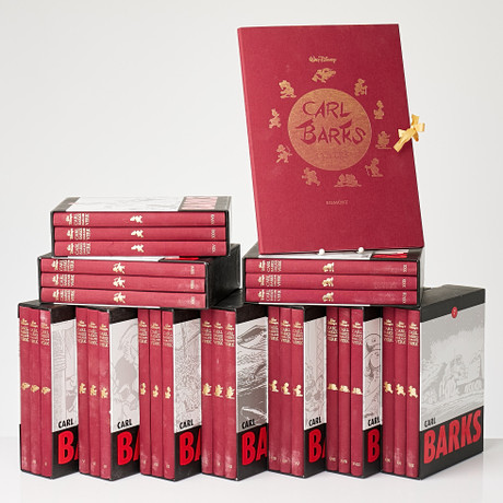 CARL BARKS (1901-2000), «Obras recopiladas de Carl Barks», 30 volúmenes, que contienen las 10 ...