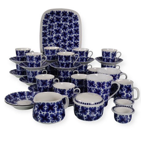 KAFFESERVIS, 42 delar porslin, "Mon amie", Marianne Westman, Rörstrand ...