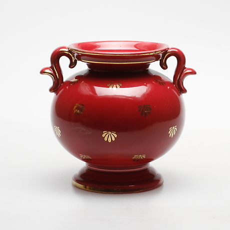 VAS, keramik, "Rubin", Arthur Percy, Gefle. Keramik & Porslin ...