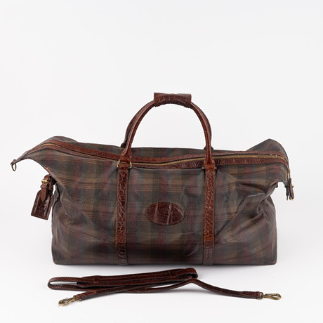 MULBERRY, bag, so-called weekend bag, leather details, England. Vintage ...