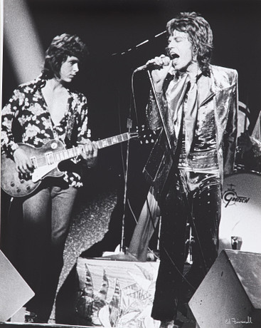 ED FINNELL (USA/SVERIGE, FÖDD 1956). Mick Jagger and Mick Taylor, The ...