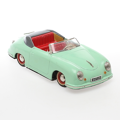 DISTLER PORSCHE ELECTROMATIC 7500 mint green, battery operated. Toys ...