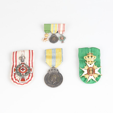 MEDALJER, 18K & Silver. Mynt, Medaljer & Frimärken - Ordnar & Medaljer ...