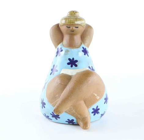 LISA LARSON. figurine, Emma from the series ABC girls, stoneware ...