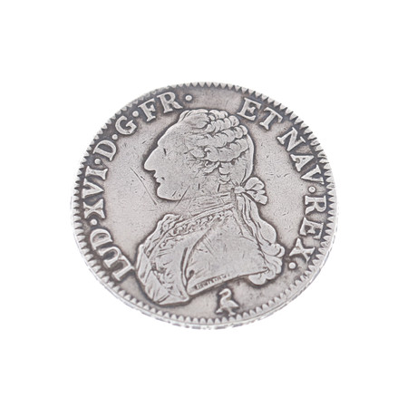 LOUIS XVI SILVER ECU 1784. Coins, Medals & Stamps - Coins - Auctionet