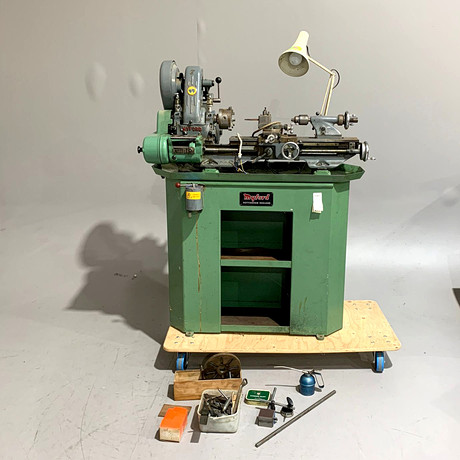 A MYFORD ELECTRIC SINGLE PHASE ENGINEERING BENCH LATHE. Miscellaneous ...