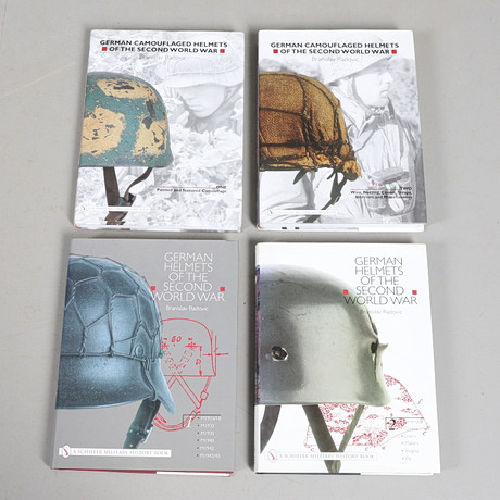 BRANISLAV RADOVIC. FOUR VOLUMES ON THE GERMAN STEEL HELMET. Books, Maps ...