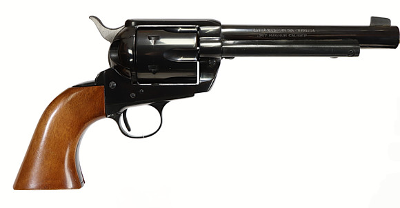 REVOLVER, Single Action, make Sauer & Sohn, model Western Six-Shooter ...
