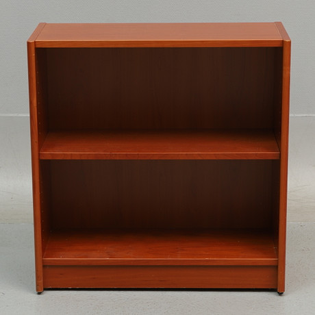 A wooden bookcase, later half of the 20th century. Furniture ...