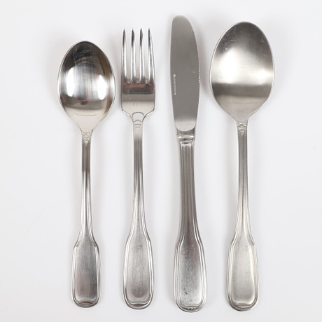 FOLKE ARSTRÖM. Cutlery set, 59 pieces, “Attaché”, stainless steel ...