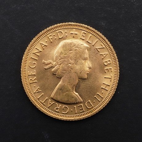 AN ELIZABETH II SOVEREIGN, 1968. Coins, Medals & Stamps - Coins - Auctionet