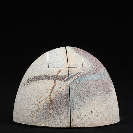 TOMAS ALEXANDERSSON. Ett par skulpturer i stengods. Den ena signerad T ...