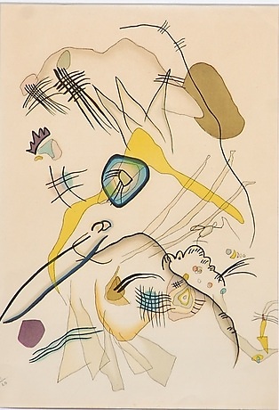 WASSILY KANDINSKY. After. 1866-1944, lithograph, monogram signed, dated ...