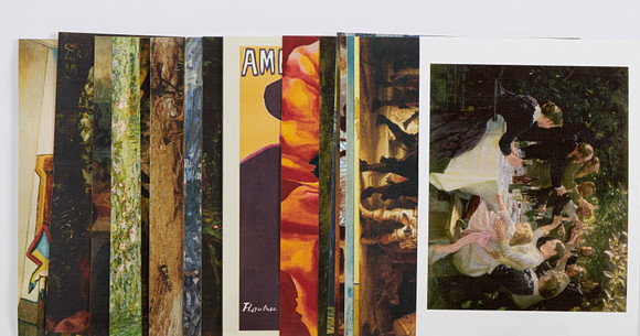 MASTERPIECES, reproductions of famous works of art from museum ...