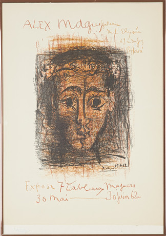 PABLO PICASSO. After, “L'Elysee Alex Maguy”, exhibition poster. Art ...