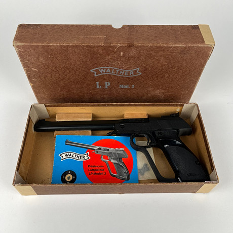 LUFTPISTOL, Walther LP mod. 2, cal. 4,5, Tyskland. Vapen & Militaria ...