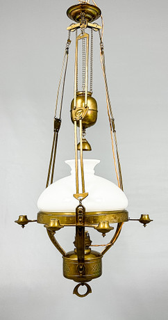 An Art Nouveau ceiling chandelier, early 20th century. Lighting & Lamps ...