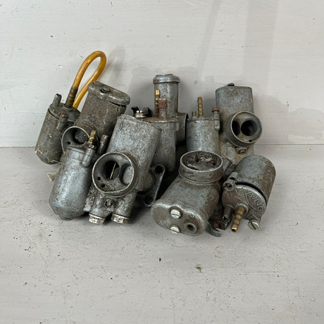 A set of 5 Bing carburettors for Silverpil, 1950s/60s, Germany ...