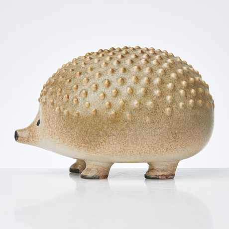 LISA LARSON. Hedgehog, from Endangered Animals, for WWF, Gustavsberg ...
