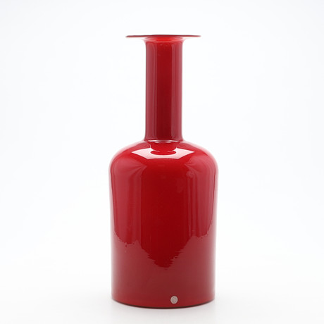 OTTO BAUER. A glass vase, Holmegaard, Denmark. Glass - Art glass ...