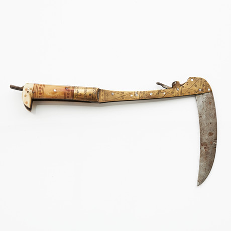 A lohar, Afghan, foldable chopper, 18th/20th century. Weapons ...