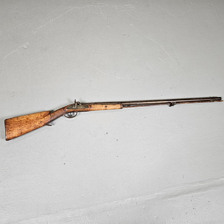 A 19th century slingshot rifle. Weapons & Militaria - Guns & Rifles ...