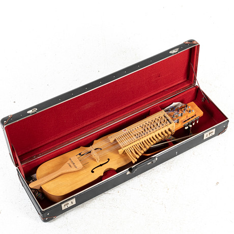 KEY HARP, with string & case, Karl-Evert Andersson, Hedemora, dated ...