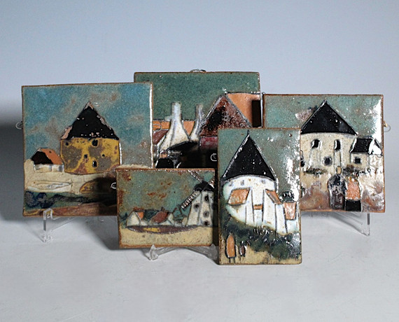 Nis Stougaard, Bornholmsk earthenware tiles, Denmark. Ceramics ...