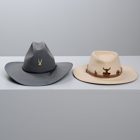 HATTAR, 2 st, Stetson och The Aussie Hat Co. Vintagekläder ...