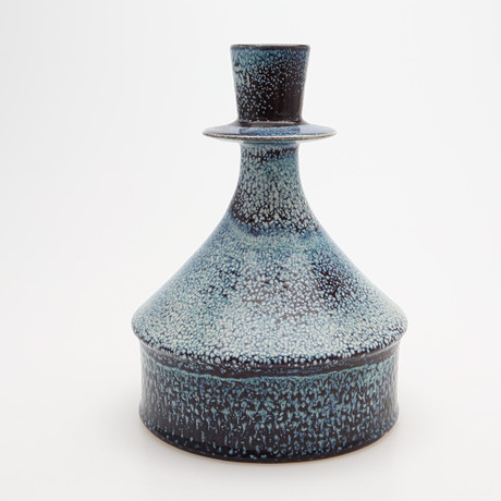 STIG LINDBERG. DECANTER, ANIAGA GLAZED STONEWARE, GUSTAVSBERG STUDIO ...