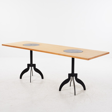 JONAS BOHLIN. “Triptych III”, table, Källemo 1989. Furniture - Tables ...