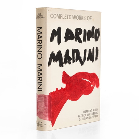 MARINO MARINI, Complete Works, Herbert Read, 1970. Books, Maps ...