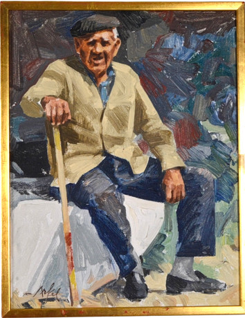 ADRIAN VAN ARKEL. Oil on canvas. Art - Paintings - Auctionet