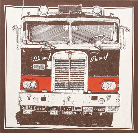 FRANCES BUTLER. “Boom! Boom!“, wall hangings, textile print, Strömma ...