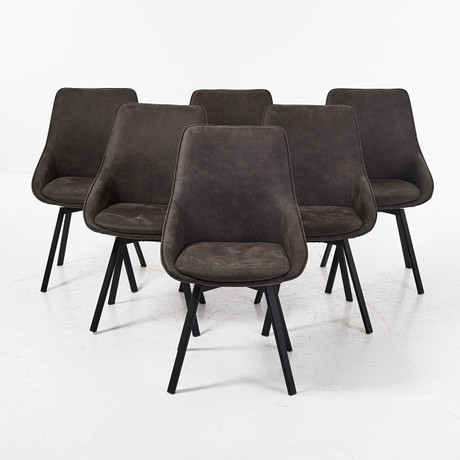 STLAR, 6 pcs, “Alison”, Rowico. Furniture - Armchairs & Chairs - Auctionet