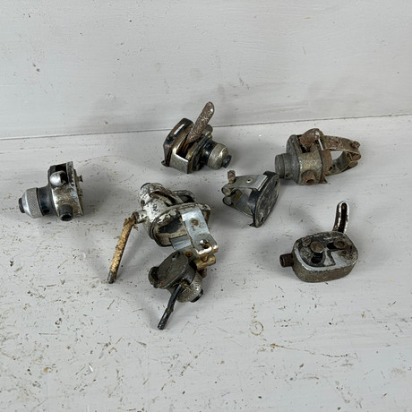 A vintage Bosch spout and shutter buttons, 1930s, Germany. Vehicles ...