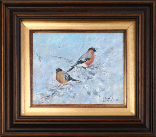 KENNETH LINDGREN. oil on canvas, signed and dated -92. Art - Paintings ...