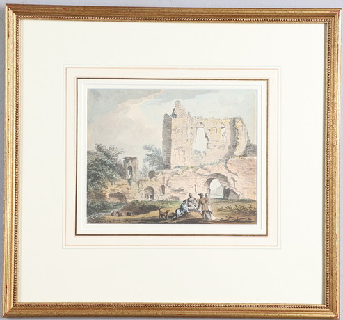 SAMUEL HIERONYMUS GRIMM (1733-1794). A VIEW IN PICARDY. Art - Drawings ...