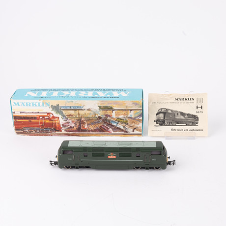 MÄRKLIN 3073 English diesel locomotive, “Majestic Warship”, original ...