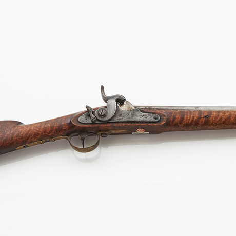 SLAGLOCK RIFLE, Swedish, m/1845-54. Weapons & Militaria - Guns & Rifles ...