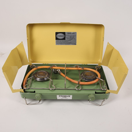 A gas stove, Primus 2396, 1970s with original cardboard box ...