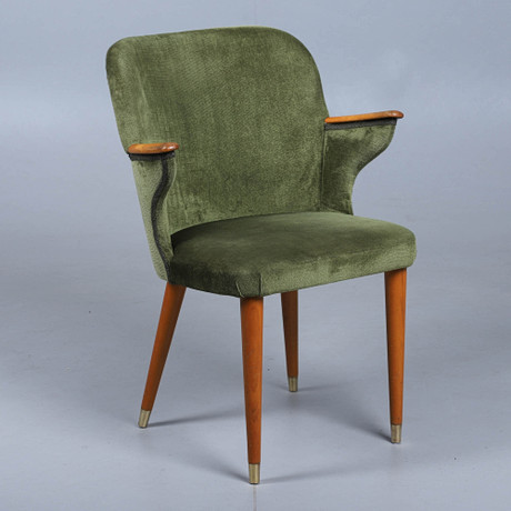 KARMSTOL, 40-50 tal. Möbler - Fåtöljer & Stolar - Auctionet