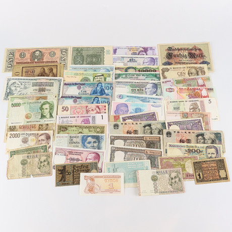 SEDLAR. Mynt, Medaljer & Frimärken - Övrigt - Auctionet