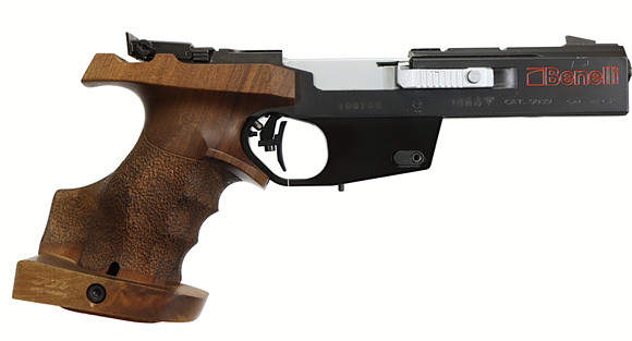 PISTOL, Halvautomatisk, fabrikat Benelli, modell MP90 S, kaliber .22LR ...